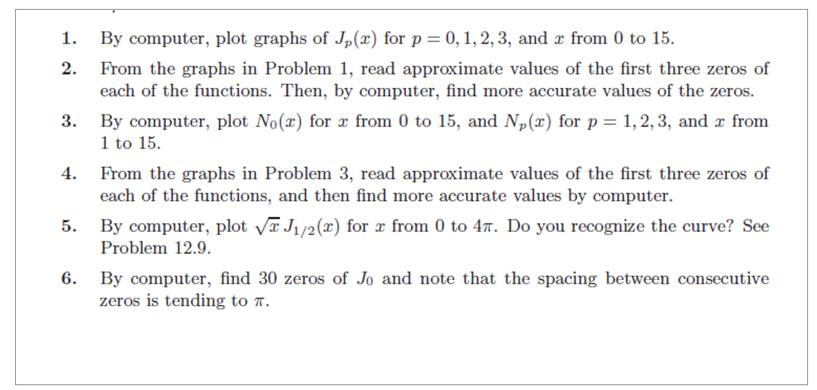Solved 1 By Computer Plot Graphs Of Jpx For P0123 