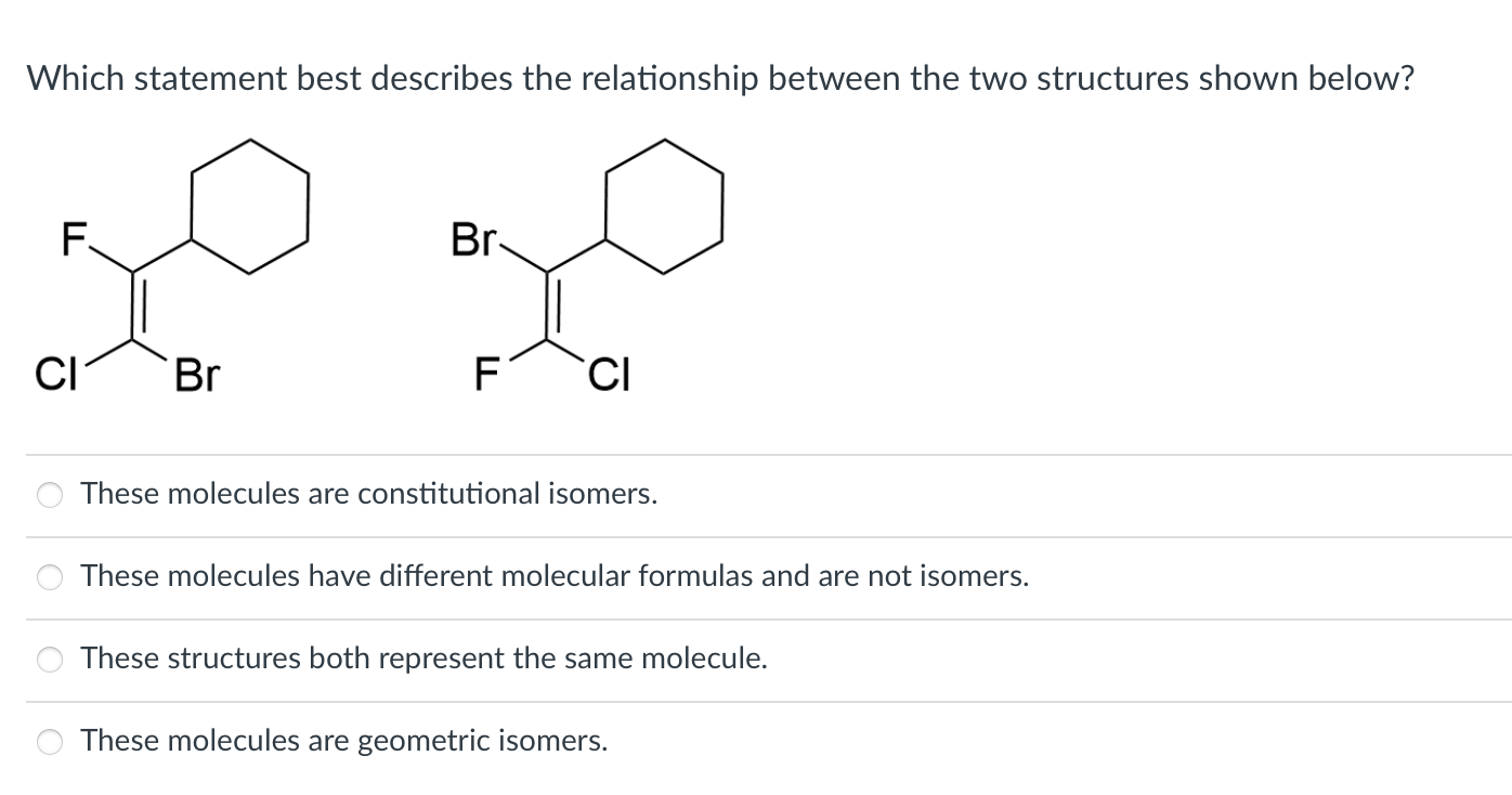 Solved Which statement best describes the relationship | Chegg.com