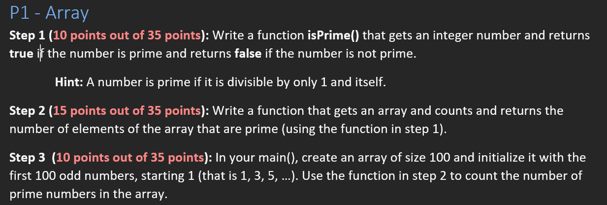 Solved Answer the above question for C++ and please make | Chegg.com