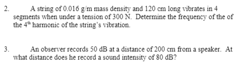 Solved Solve Both questions 2 ﻿and 3 | Chegg.com