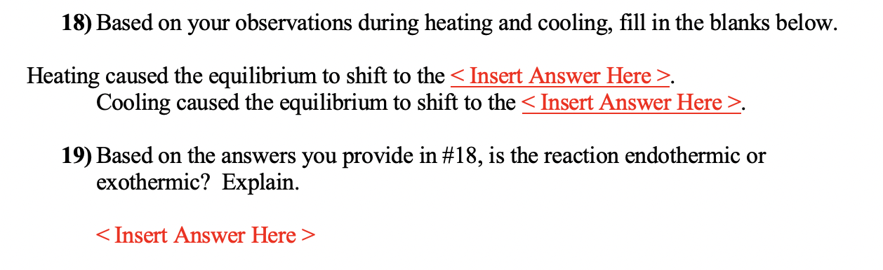 Solved Background: When cobalt(II) chloride is dissolved in | Chegg.com