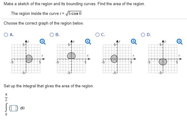 Solved Make a sketch of the region and its bounding curves. | Chegg.com