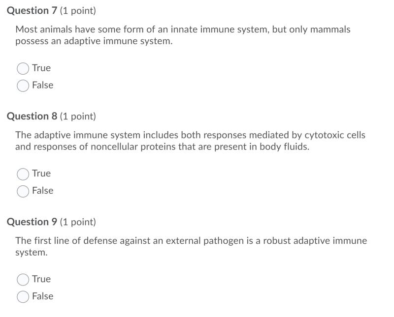 Solved Question 10 (1 point) When antibodies bind antigens | Chegg.com