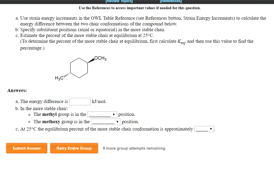 Solved [Review toples] [References] Use the References to | Chegg.com