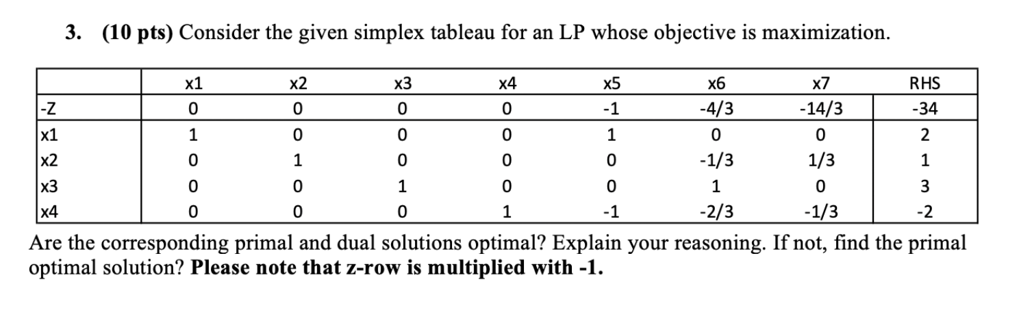 Solved 3. ( \( \mathbf{1 0} \) ﻿pts) ﻿Consider the given | Chegg.com
