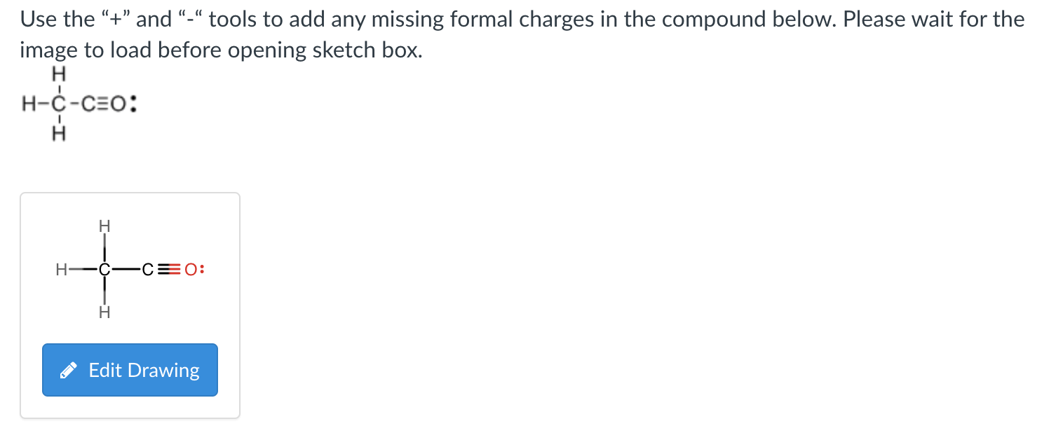 Solved Use the " + " and "-" tools to add any missing formal | Chegg.com