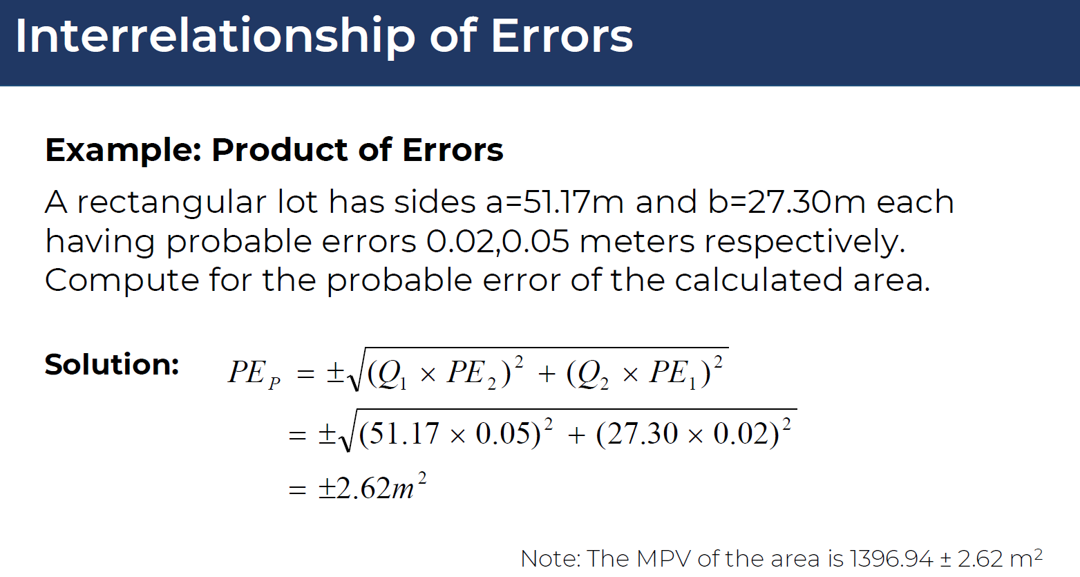 Solved Problem 4 A surveyor wants to verify the land area of | Chegg.com