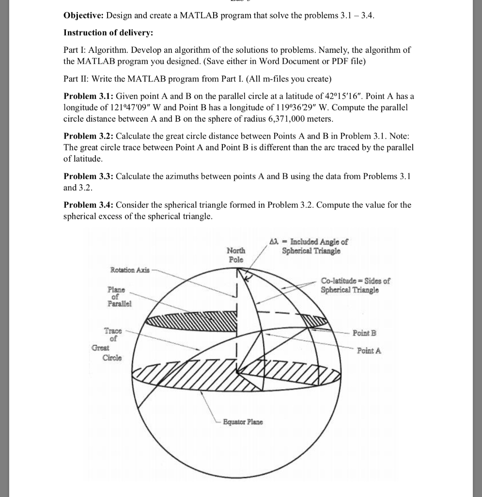 Objective: Design and create a MATLAB program that | Chegg.com