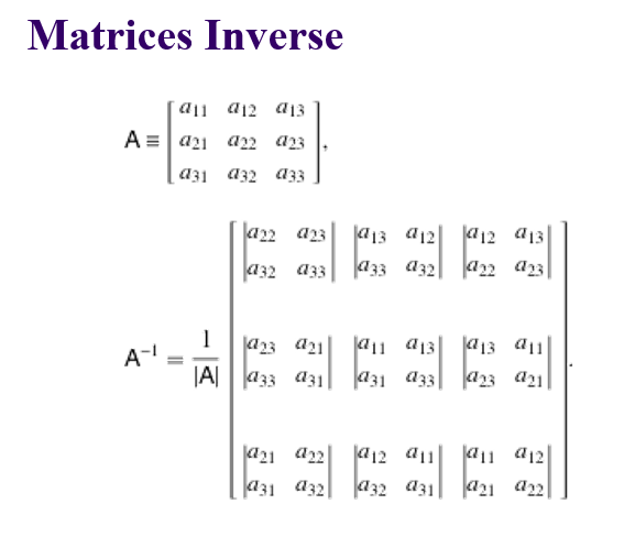 Solved Matrices InverseMatrices Inverse A=⎣⎡12−1211−102⎦⎤ | Chegg.com