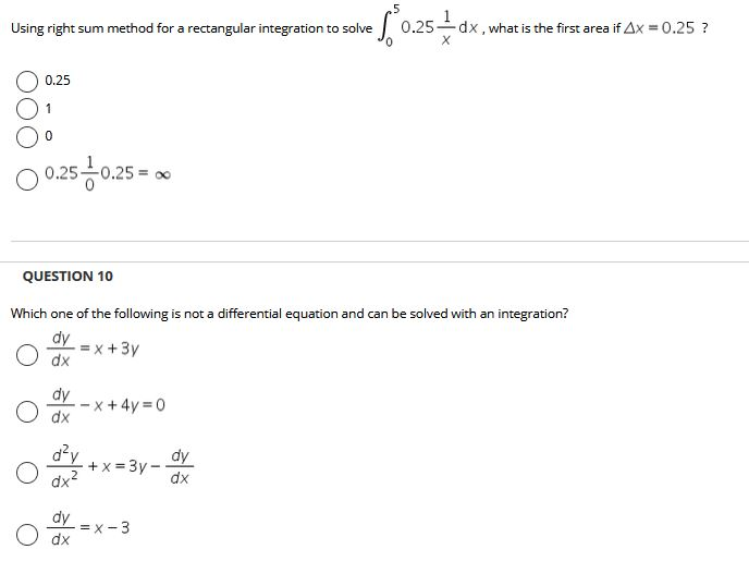 Solved Using right sum method for a rectangular integration | Chegg.com