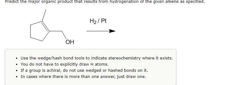 Solved - Use the wedge/hash bond tools to indicate | Chegg.com
