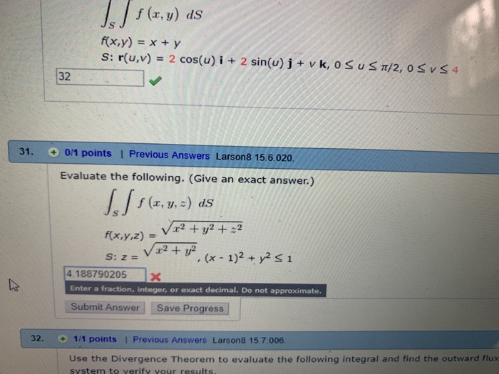 Solved f (x, y) ds Js f(x,y)x+ y sx.yu.vx=+2cos(u) İ + 2 | Chegg.com