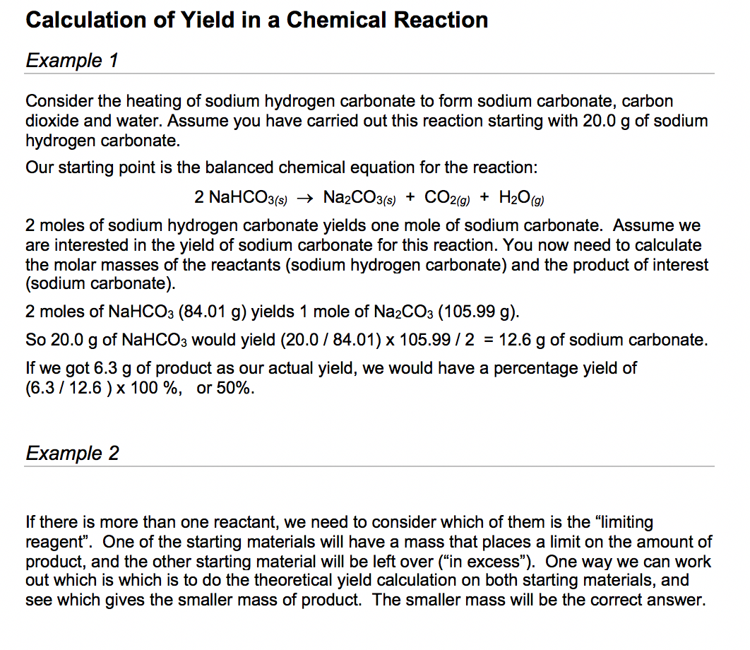 Solved Need help with percentage and theoretical yield | Chegg.com