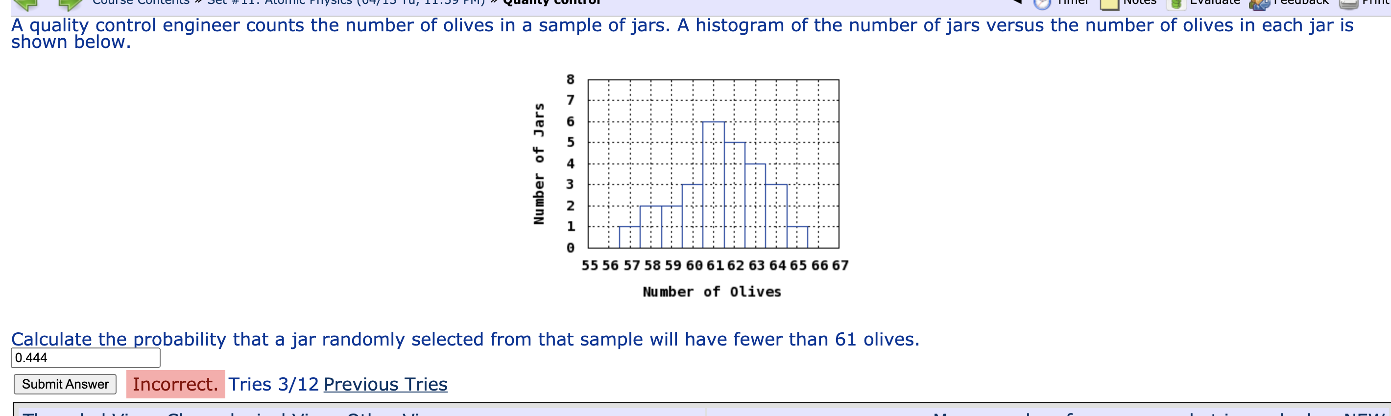 Solved A quality control engineer counts the number of | Chegg.com