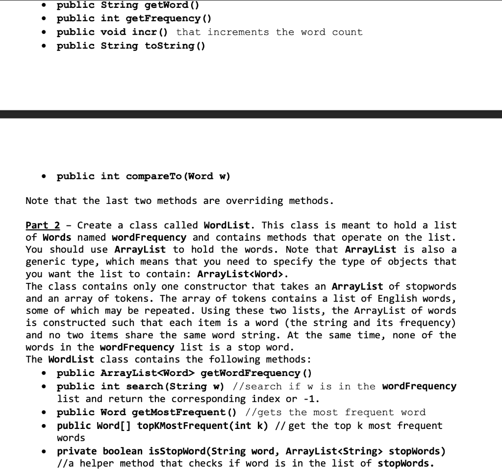 Solved Solution in Java In the console, print out a. The | Chegg.com