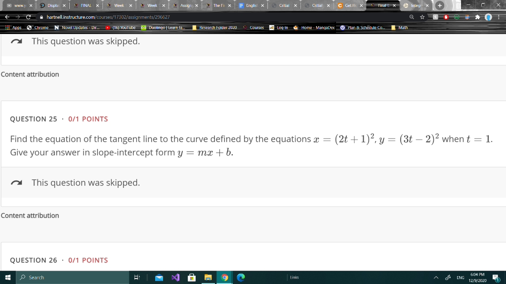 Solved www.y X Displat x FINAL X Weekx Week X Assign X The X | Chegg.com