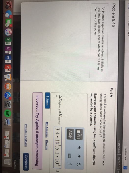 Solved An internal explosion breaks an object, initially at | Chegg.com
