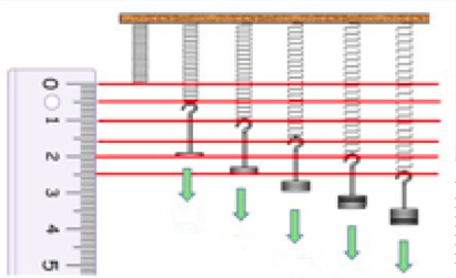 Solved A spring like the one shown in the figure has | Chegg.com