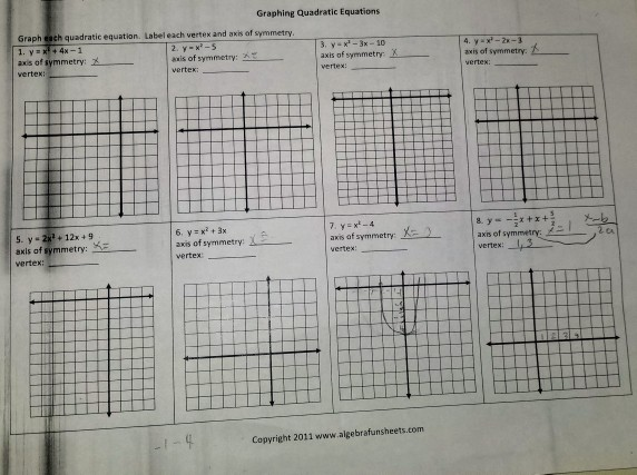 Solved Graphing Quadratic Equations Graph each quadratic | Chegg.com