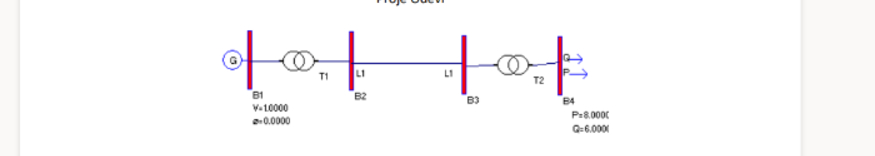 Transformers in a power system with a single line | Chegg.com