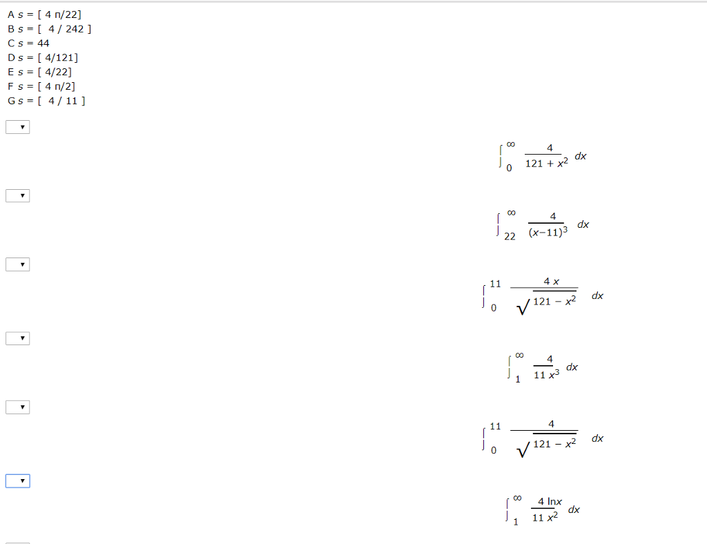 Solved Each of the following improper integrals converges. | Chegg.com