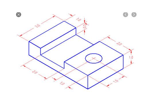 Solved Create 3D model of the following 4 models using Creo. | Chegg.com