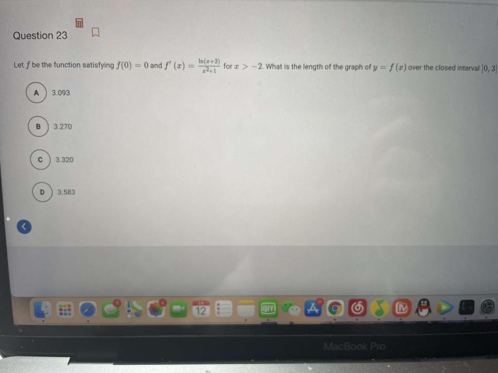 Solved Question 23 In(2) Let f be the function satisfying | Chegg.com