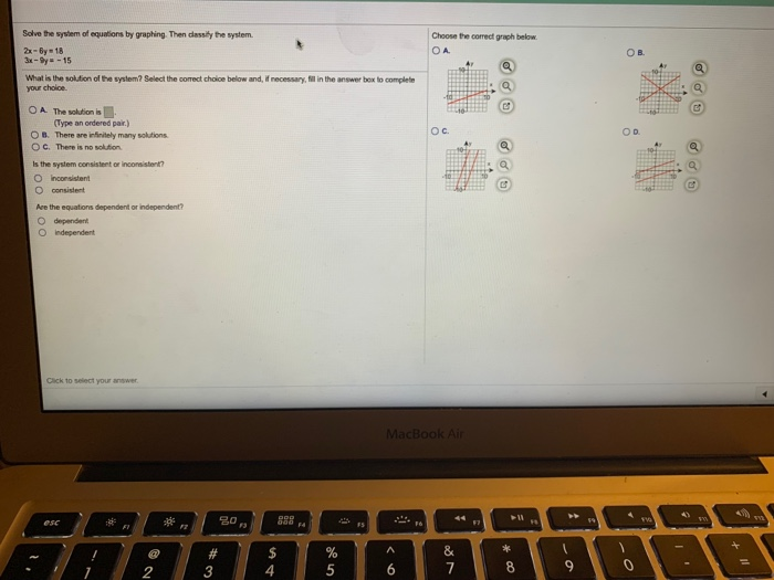 Solved Solve the system of equations by graphing. Then | Chegg.com