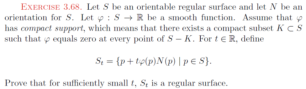 Exercise 3 68 Let S Be An Orientable Regular Surface Chegg
