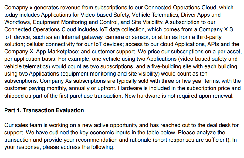 Solved Comapny x generates revenue from subscriptions to our | Chegg.com