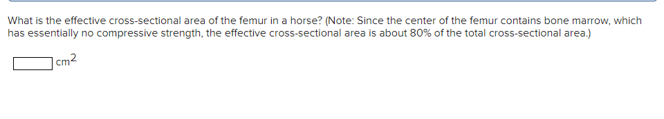What is the effective cross-sectional area of the | Chegg.com