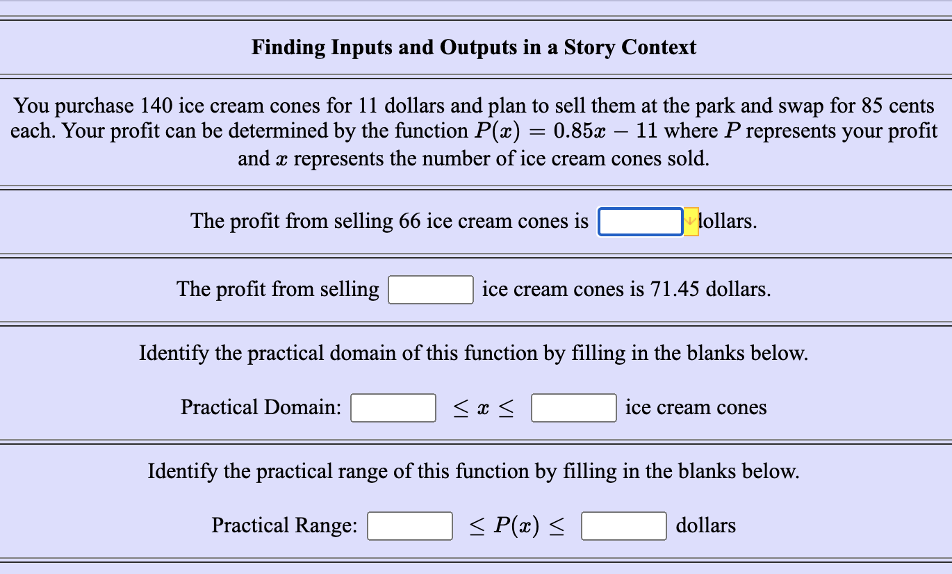 Solved Finding Inputs And Outputs In A Story Context You 2938