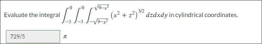 Solved Evaluate the integral | Chegg.com