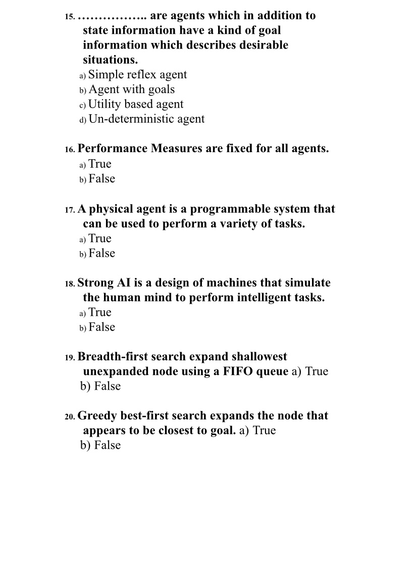 Solved 15.dotsdotsdotsdotsdots..... are agents which in | Chegg.com
