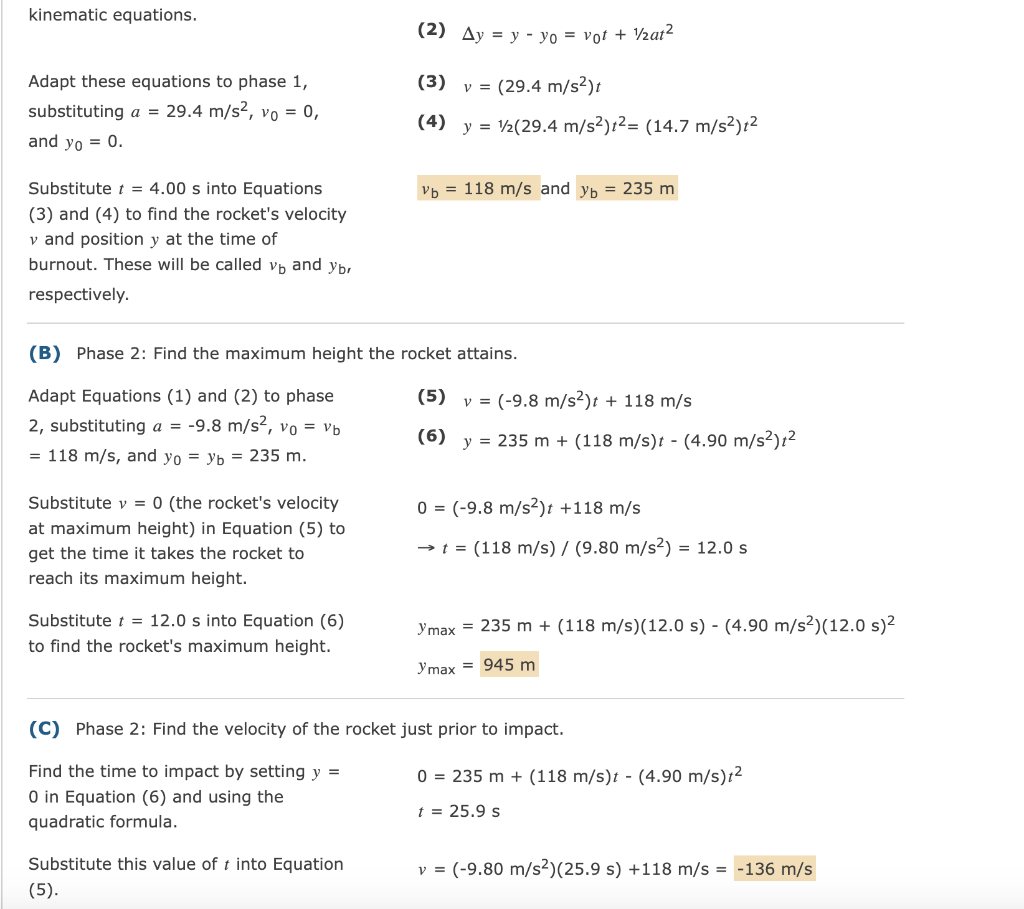 Solved PROBLEM A rocket moves straight upward, starting from | Chegg.com