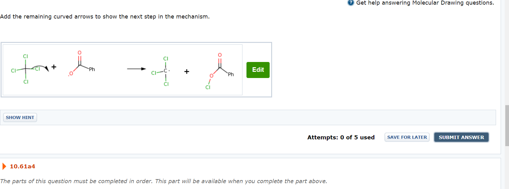 Solved The Kharasch reaction is a radical process in which | Chegg.com