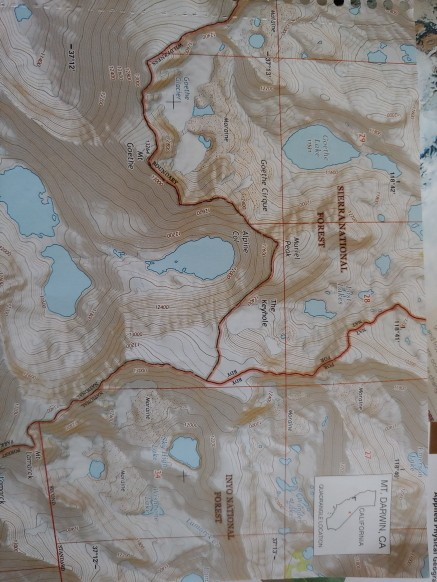 Solved South of Goethe Lake find Mount Goethe on Figure 25.3 | Chegg.com