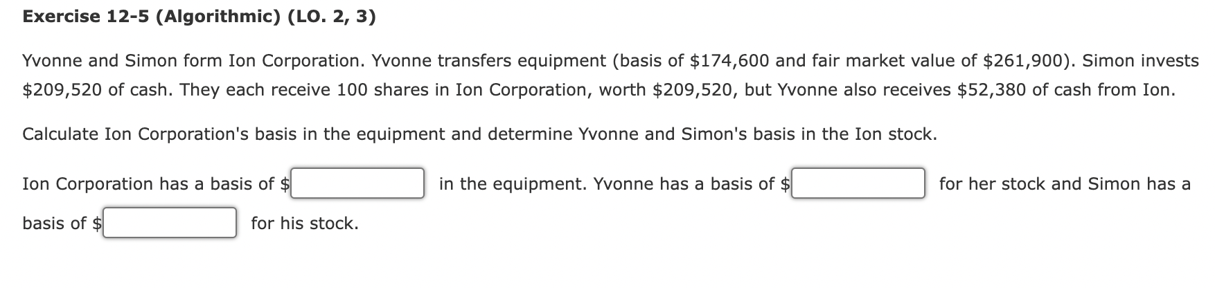 Solved Yvonne and Simon form Ion Corporation. Yvonne | Chegg.com
