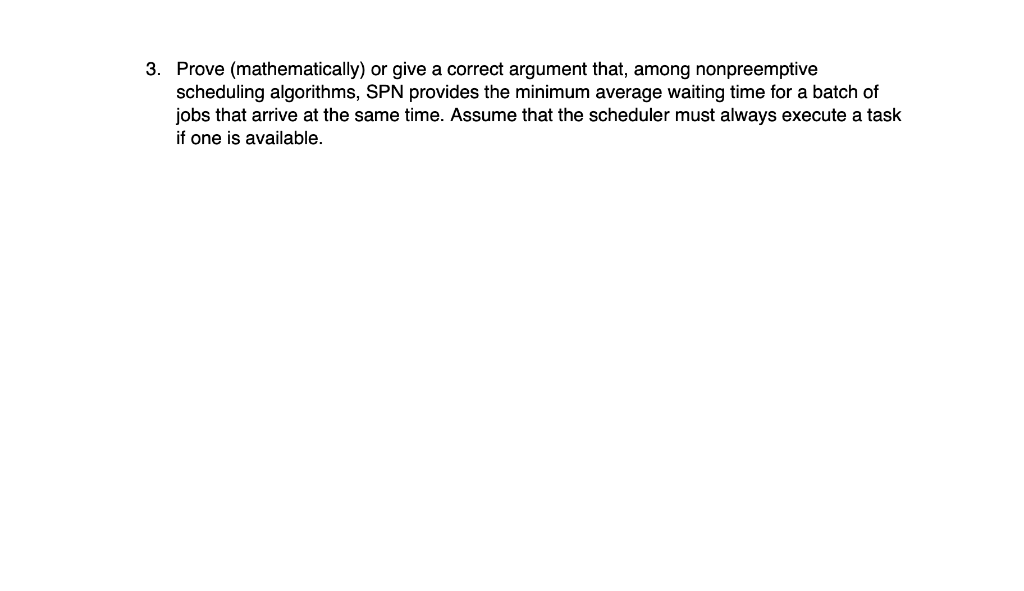 Solved Prove (mathematically) or give a correct argument | Chegg.com