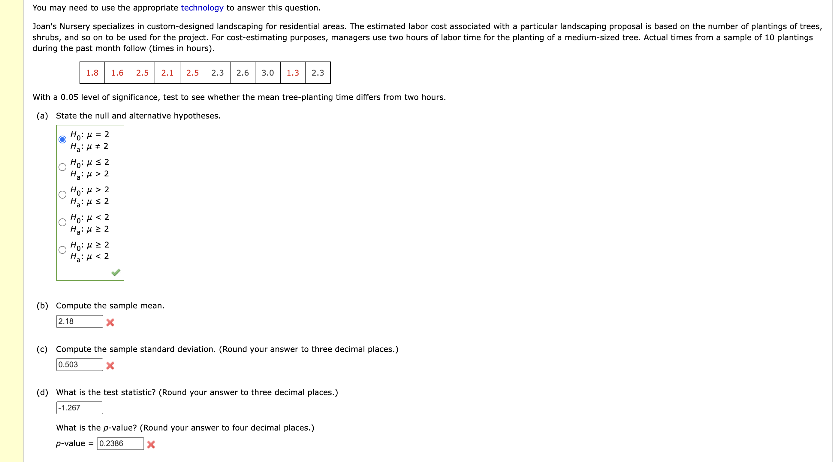Solved You may need to use the appropriate technology to | Chegg.com