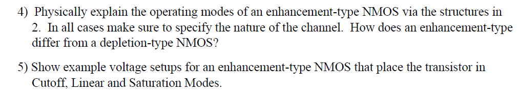 Solved 4) Physically explain the operating modes of an | Chegg.com