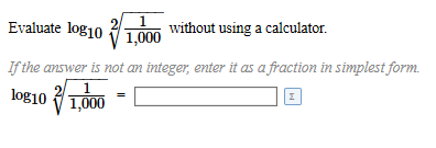 Solved Evaluate log10 > 1.000 without using a calculator. If | Chegg.com