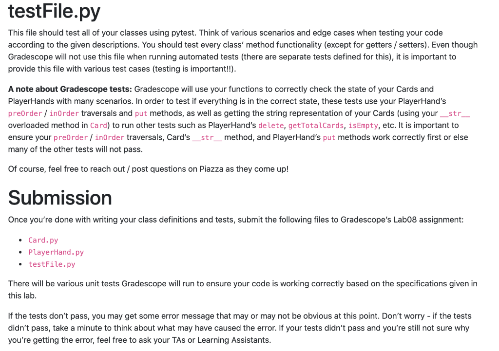 Solved Instructions You will need to create three files: • | Chegg.com