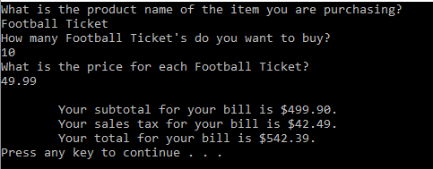 Solved Create a Visual C# Windows Console Application that | Chegg.com