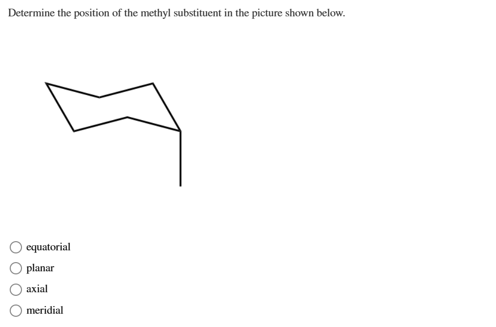 Solved Determine the position of the methyl substituent in | Chegg.com