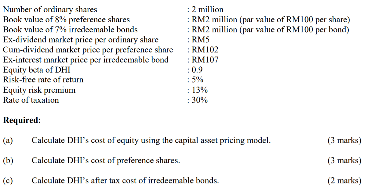 Solved Number of ordinary shares Book value of 8% preference | Chegg.com