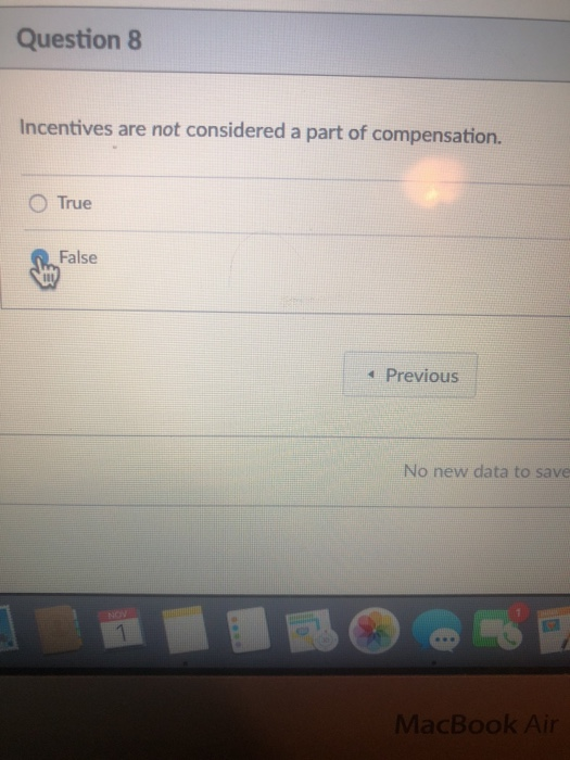 Solved Question 8 Incentives are not considered a part of | Chegg.com