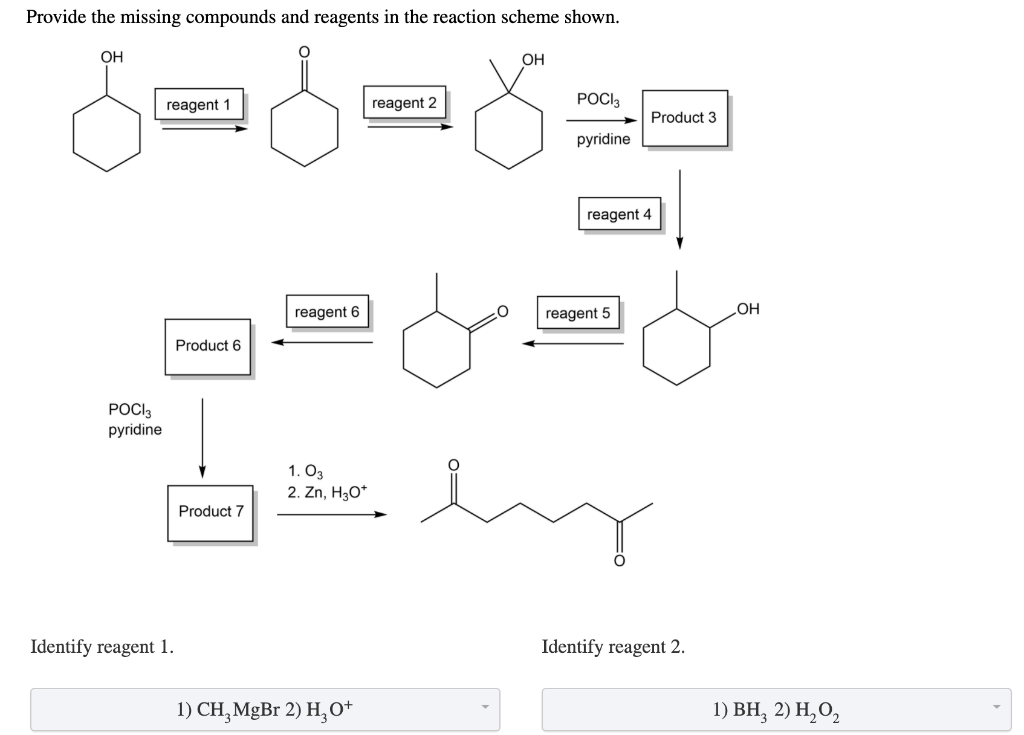 Solved Provide the missing compounds and reagents in the | Chegg.com Solved Provide the missing compounds and reagents in the | Chegg.com
