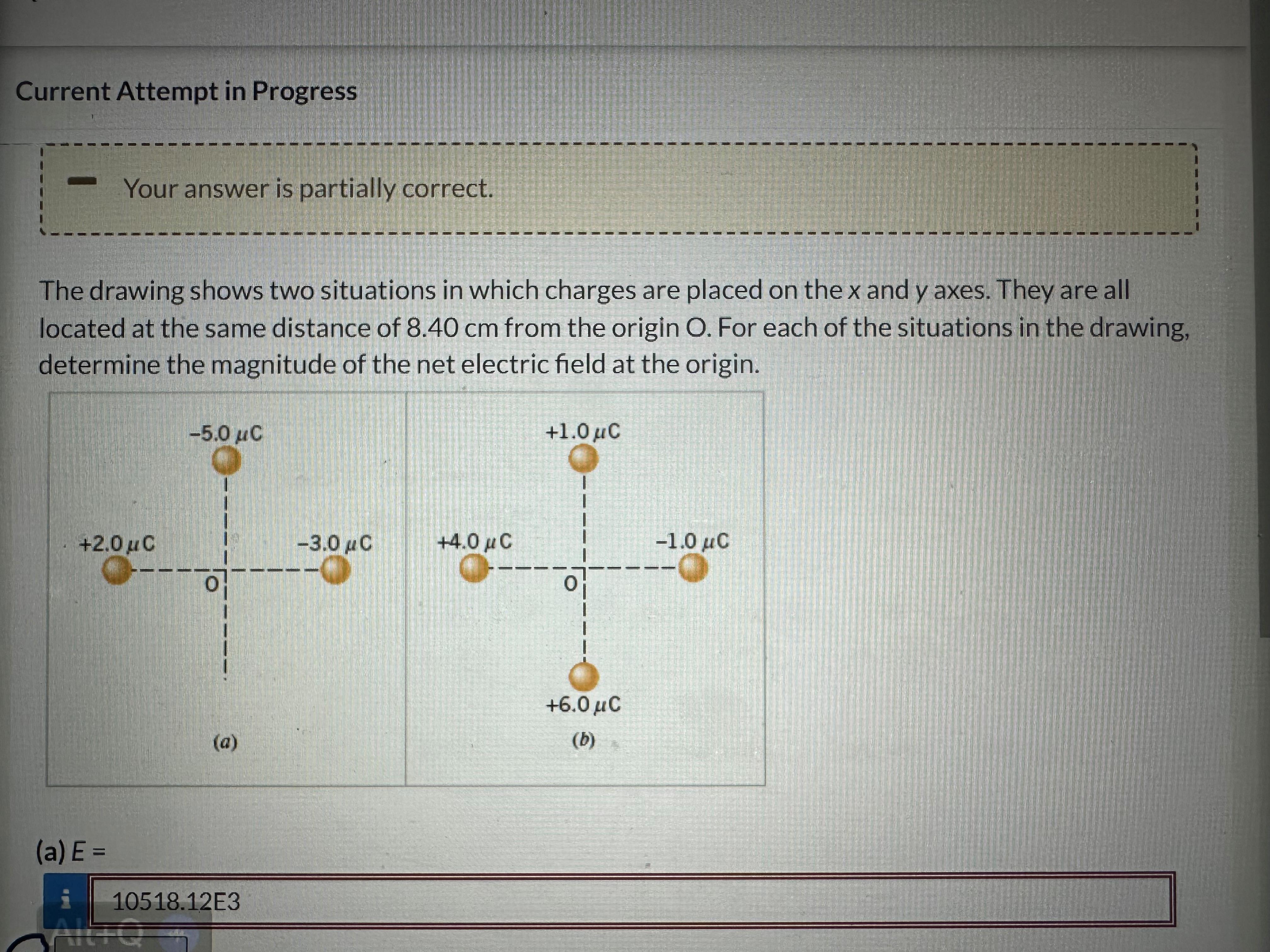 Solved The drawing shows two situations in which charges are | Chegg.com