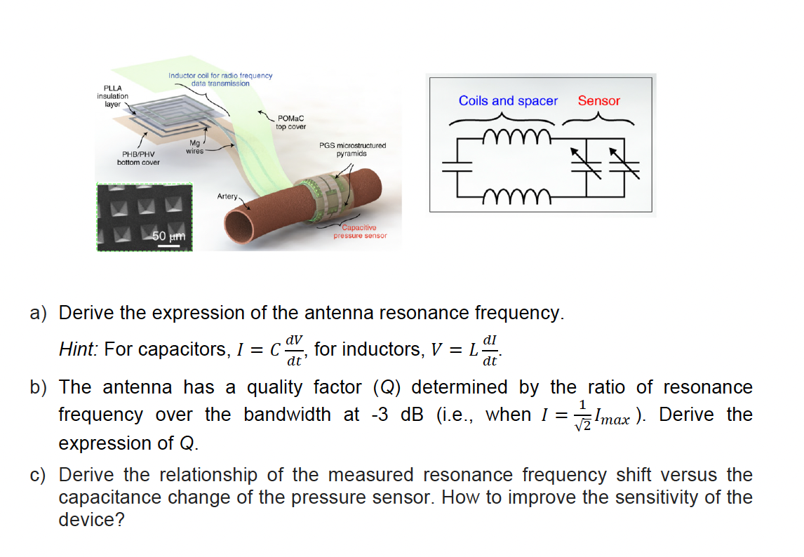Solved 4. To continuously monitor arterial blood flow after | Chegg.com